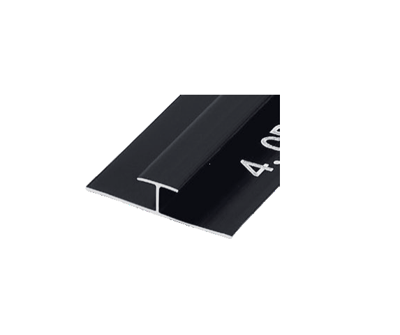 3mm H Strip Black | Wall Cladding Joining Strip Melbourne | THQ