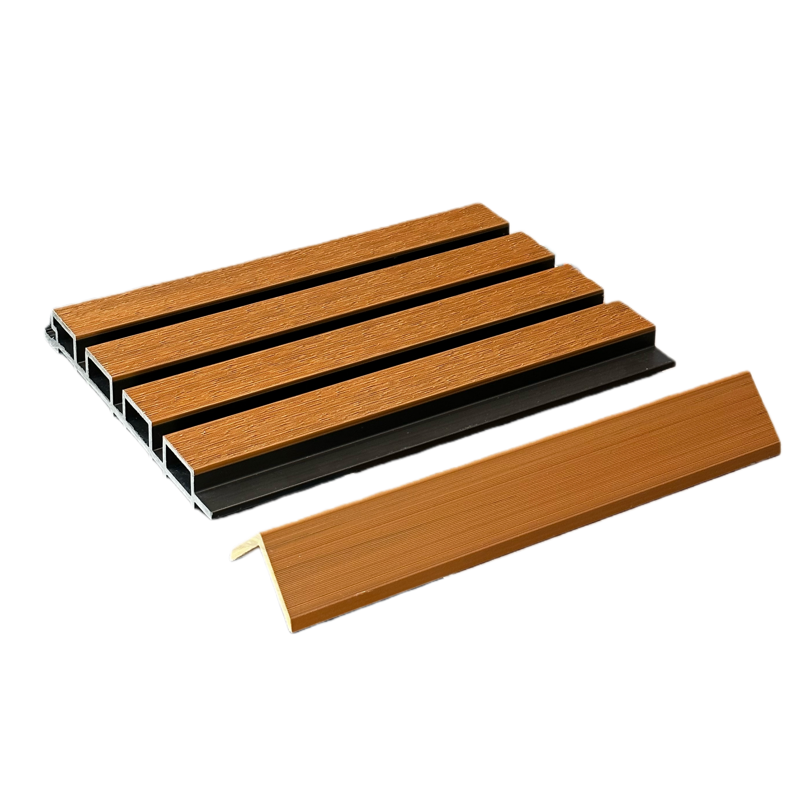 Teak & Black External Wall Cladding | Melbourne | THQ